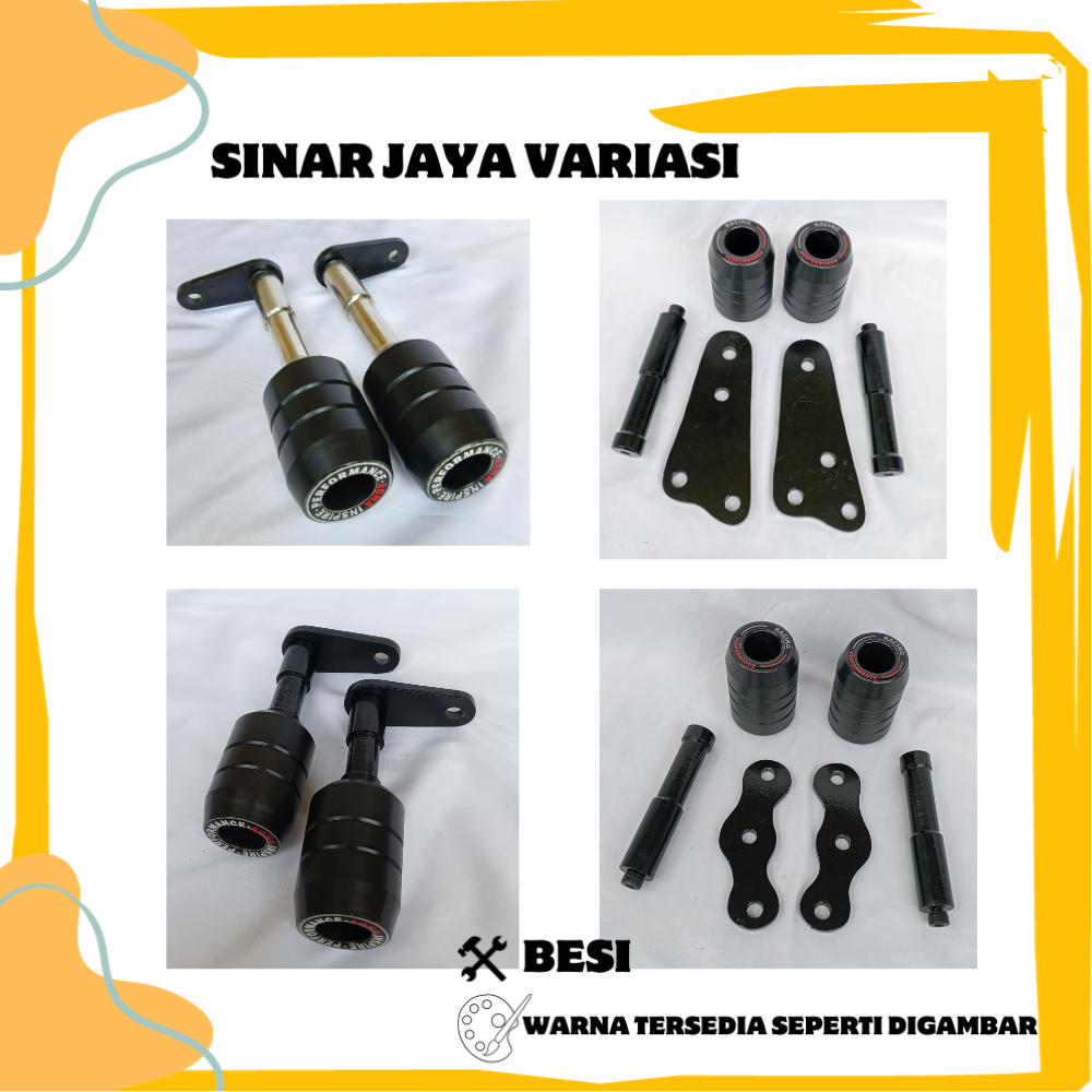 Frame SLIDER MODEL FERING AGNA R15 V3 XSR NINJA CRF R25 CB150R K45 GSX ...
