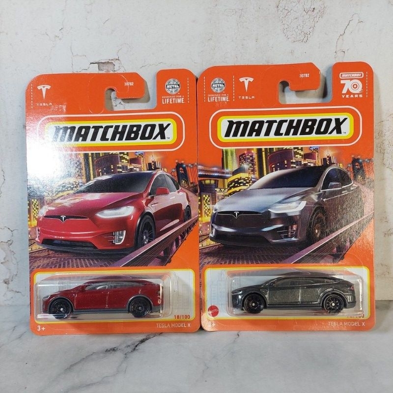 Tesla Model X Matchbox | Shopee Philippines