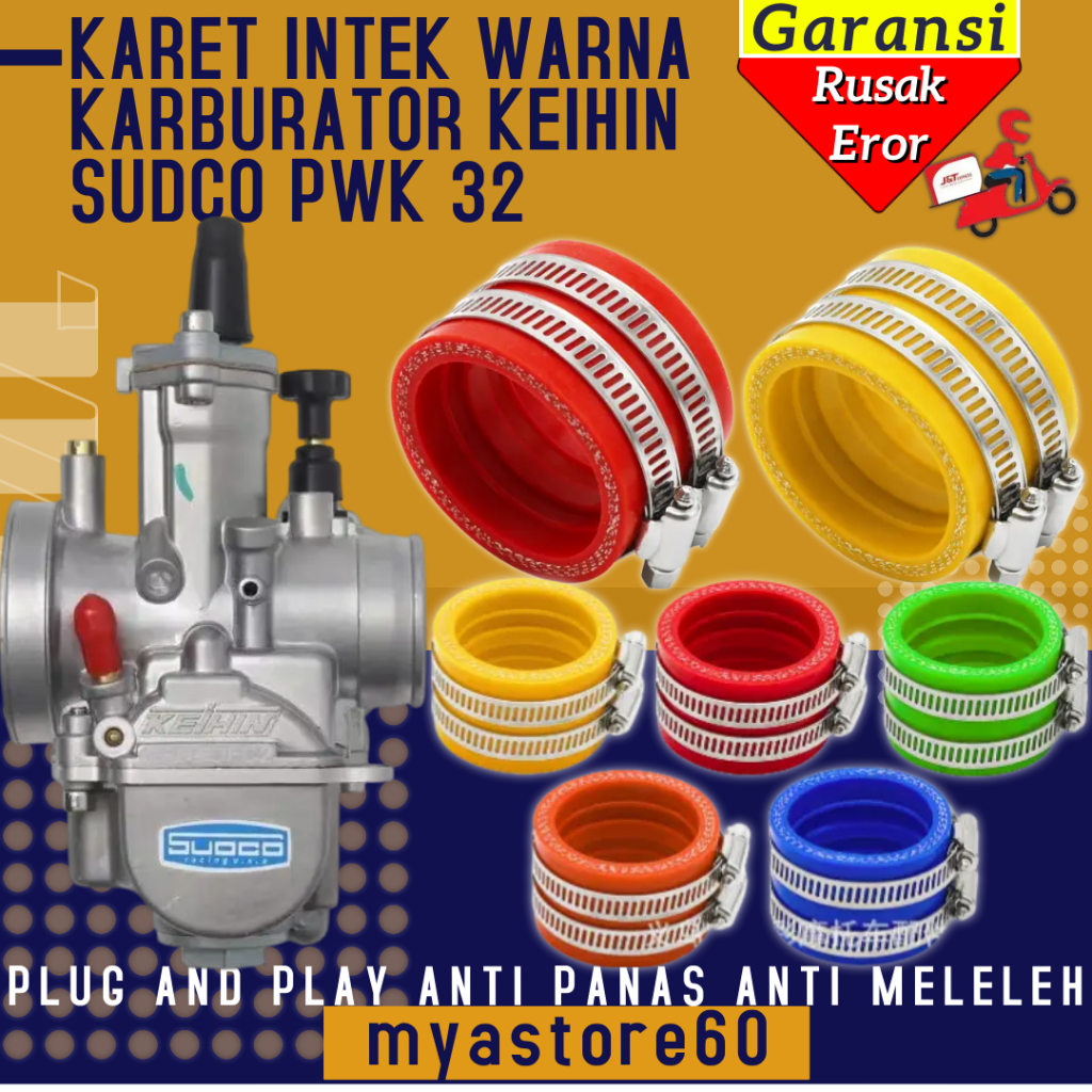 Rubber Intek Manipul Manipol Karbu PWK 32 PWK32 Manipol Intek Intex ...
