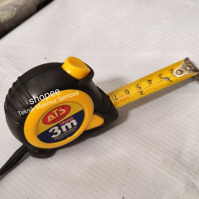 Meter 3 Meter Auto Stop Magnet ATS Roll Meter 3m | Shopee Philippines