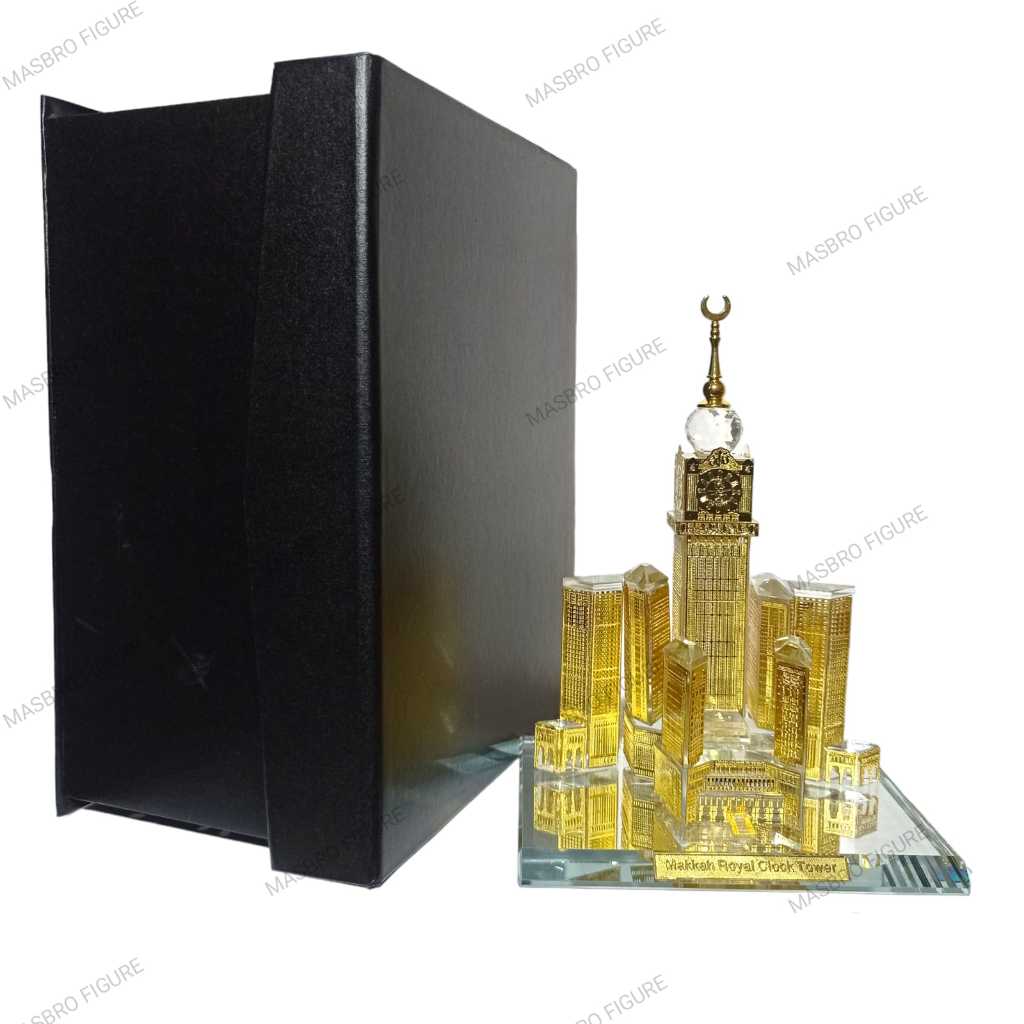 Crystal Display of Jam Tower Mecca Miniature Tower of Abraj Al Bait ...