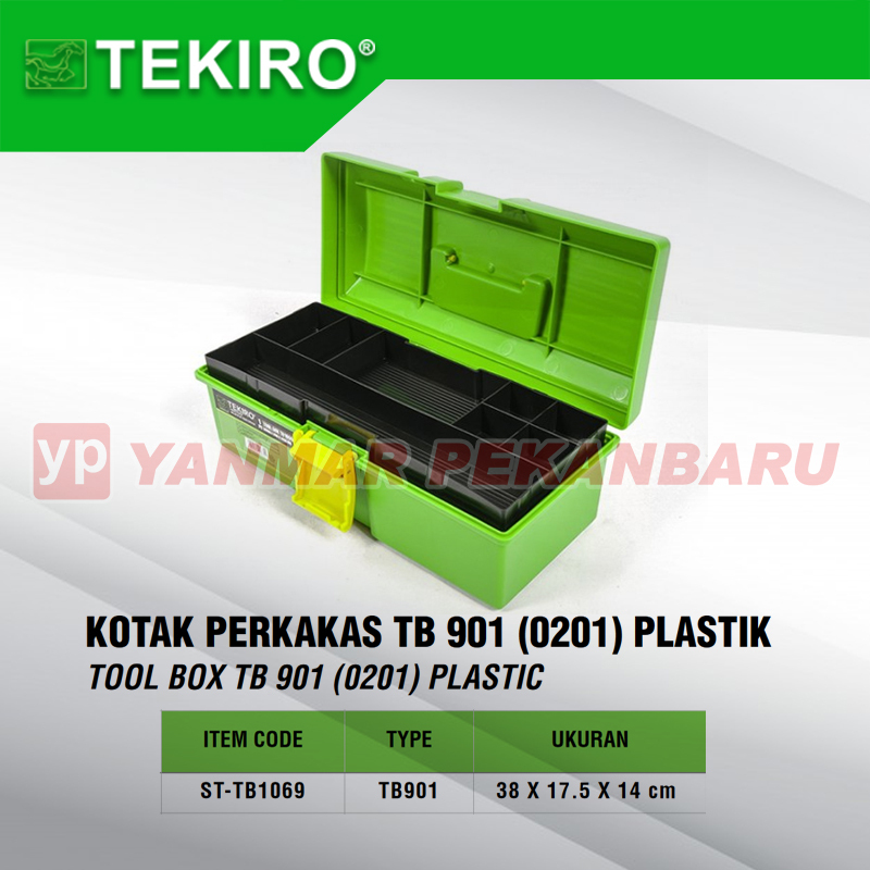 Plastic Tool Box TB 901 (0201) TEKIRO Tool Box | Shopee Philippines