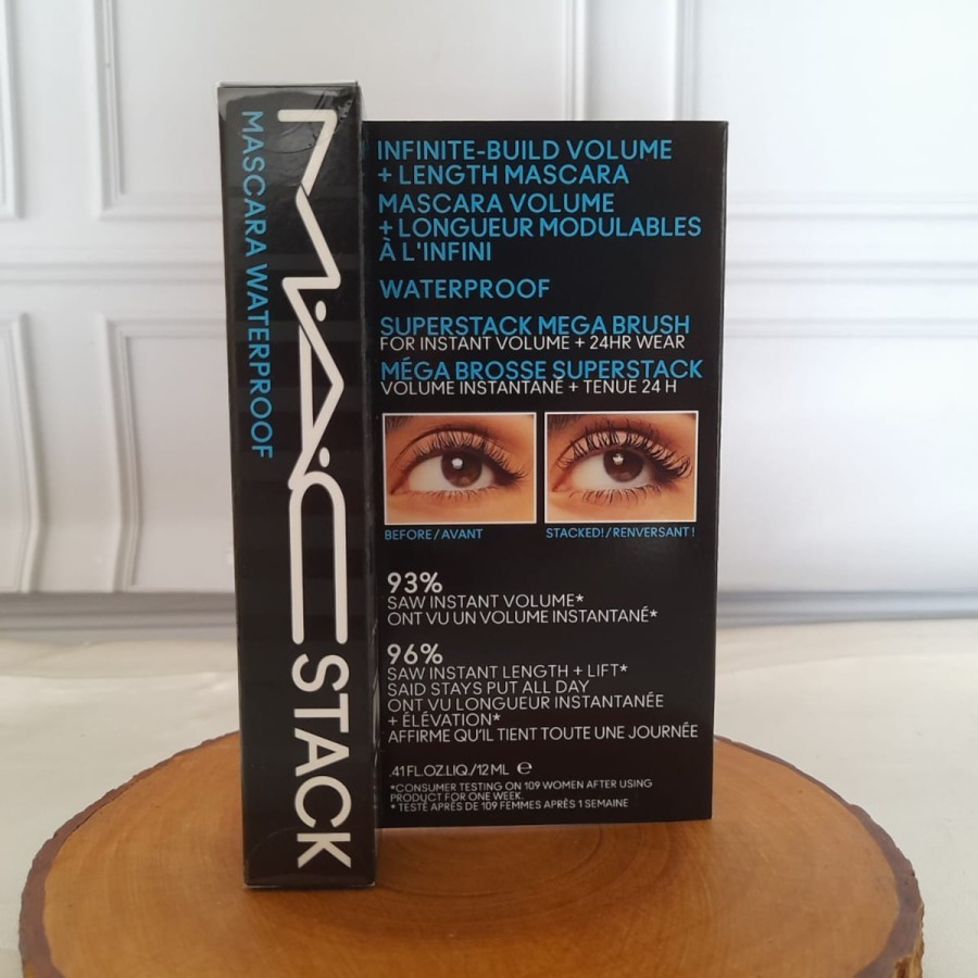 Mac stack Waterproof Mascara 12ml | Shopee Philippines