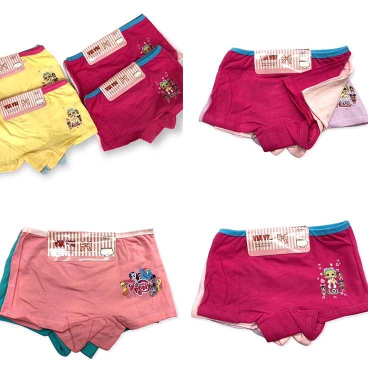 Special 3PCS BOXER Pants For Girls VIA VIU | Shopee Philippines