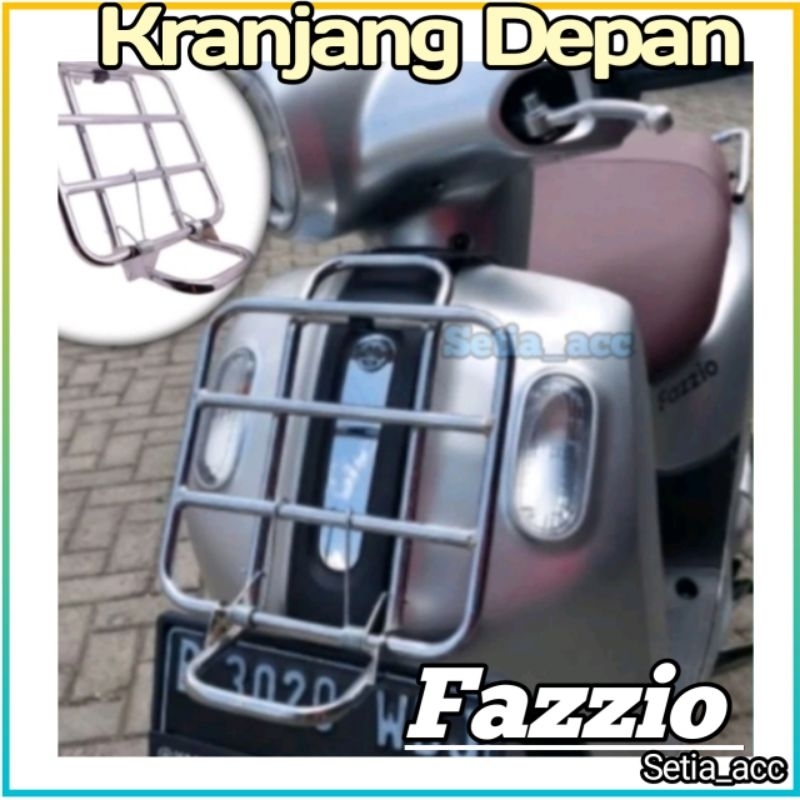 Yamaha Fazzio Stirrup Basket Front Rack | Shopee Philippines