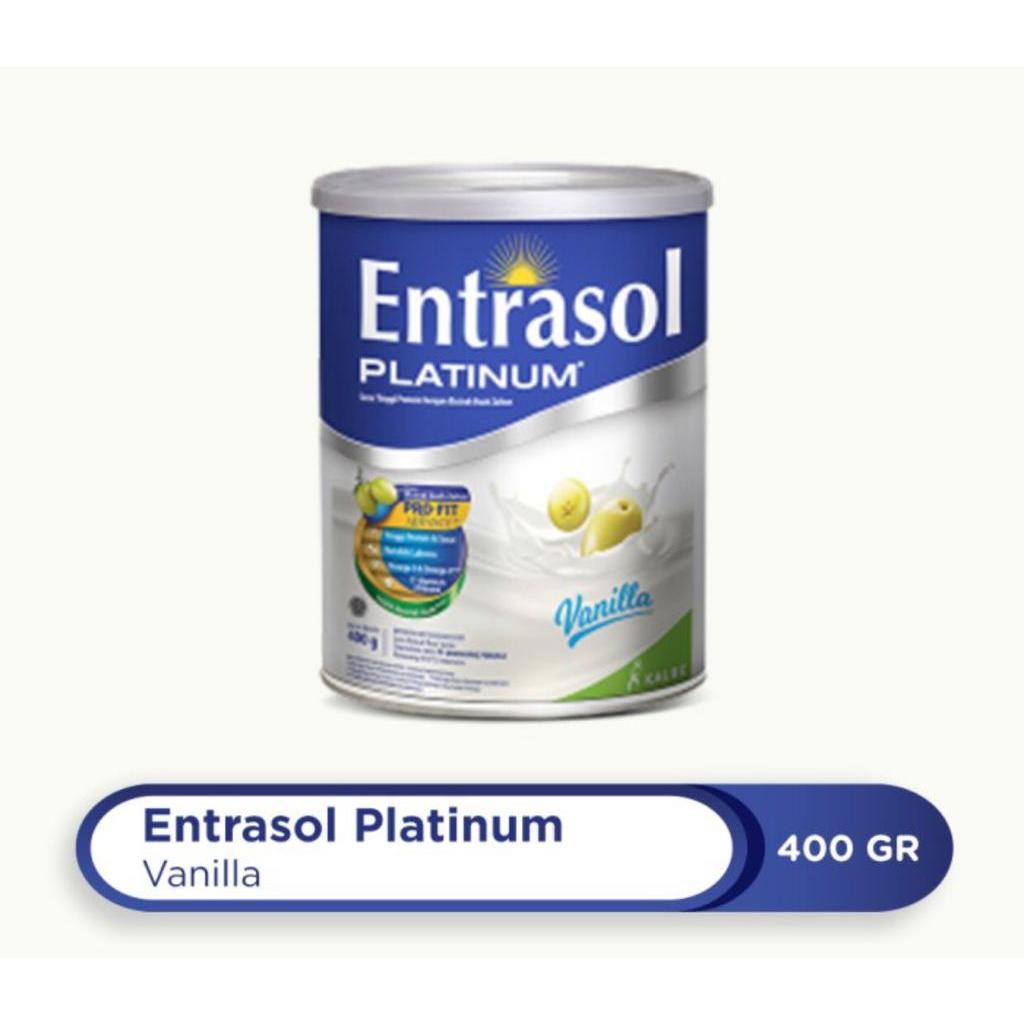 Entrasol PLATINUM 400gram - Vanilla/Chocolate - Elderly Milk | Shopee ...