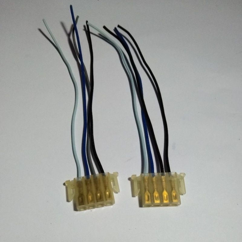 TOMBOL Original 4 pin button cable Socket, 4 cable switch Socket ...