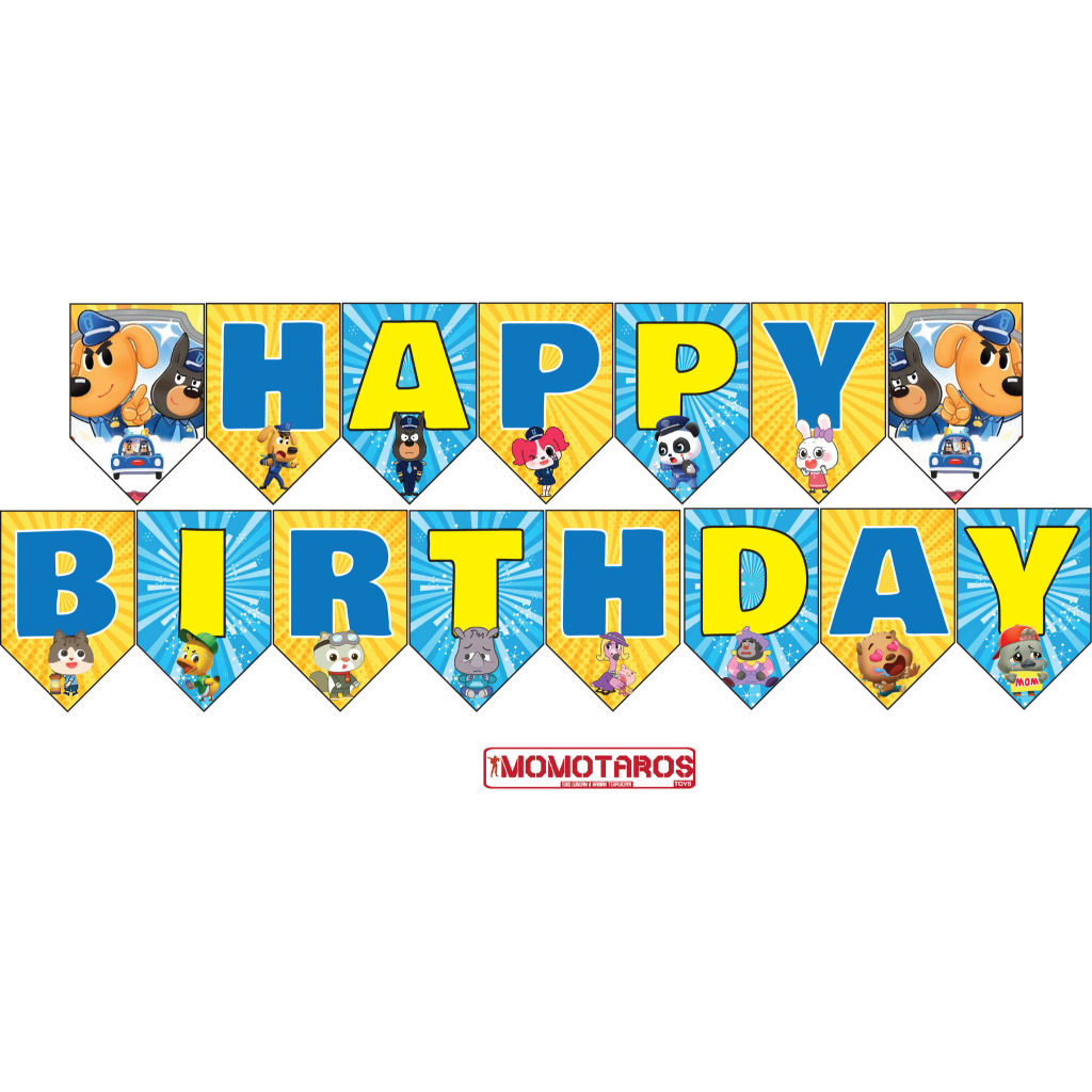 HBD Sheriff Labrador banner | Shopee Philippines