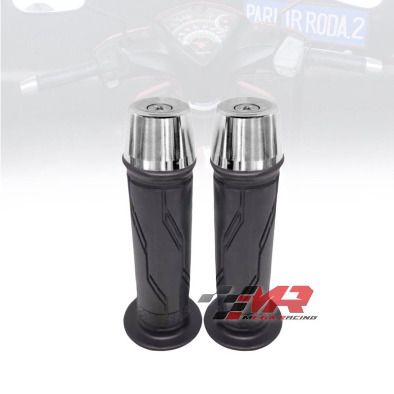 YAMAHA GRIP SET PCX HANDFAT YAMAHA SOFT RUBBER + HANDLEBAR TRACK PCX ...