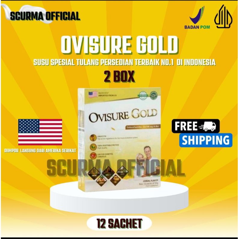 OVISURE GOLD MILK VITAMIN MEDICINE FOR BONE AND JOINTS NERVES PINCHED ...