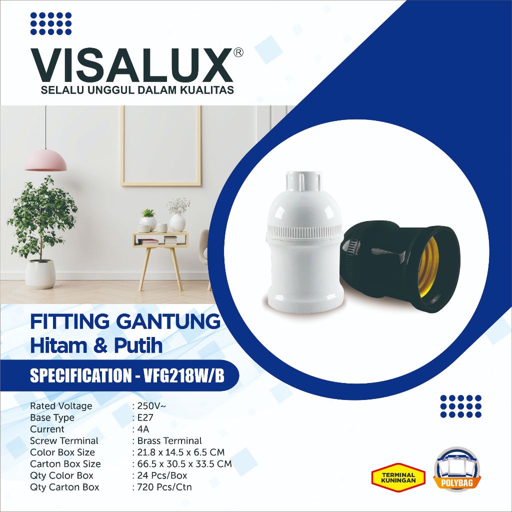 Visalux VFG218 Brand Hanging Fittings | Shopee Philippines