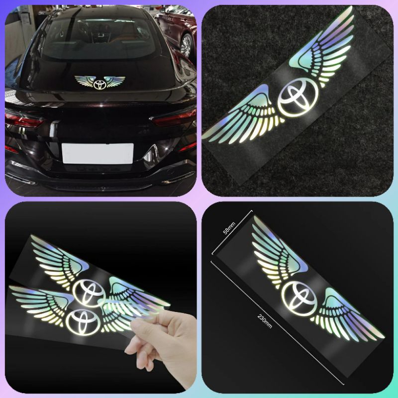 Toyota Journal logo sticker Car Cutting sticker | Shopee Philippines