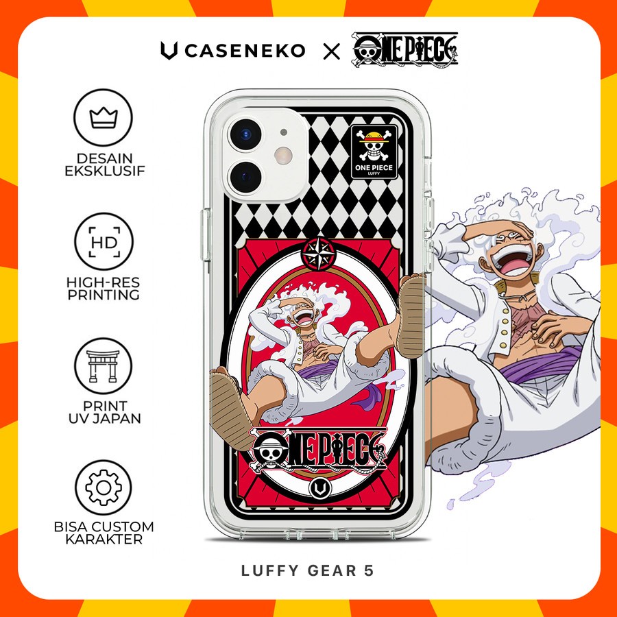 Custom Case Monkey D Luffy Gear 5 One Piece HP Casing 1 | Shopee ...