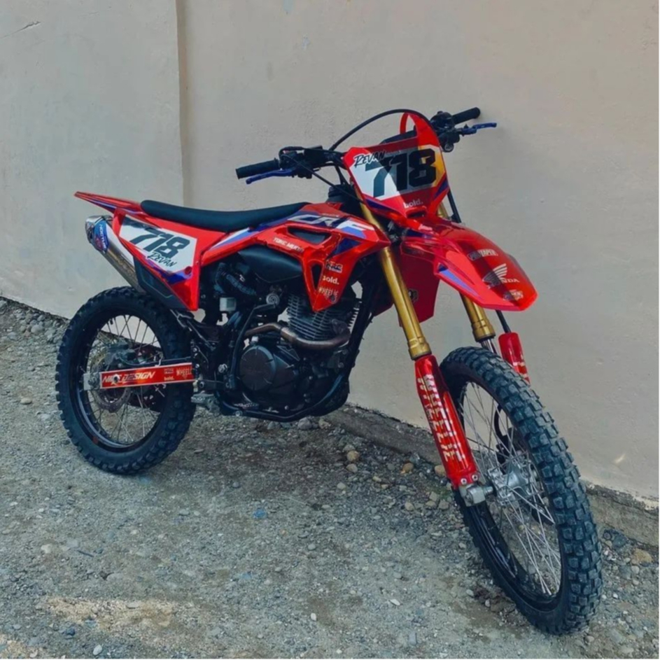 Decal/sticker CRF 450/150L/WR155/DTX/KLX gordon /KLX BF full body (Can ...