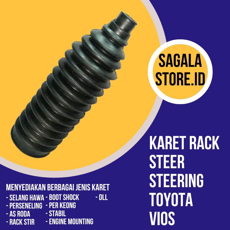 Rubber boot rack steering rack end toyota vios | Shopee Philippines