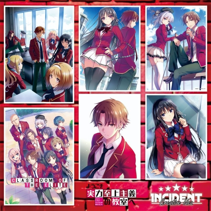 Classroom OF THE ELITE Poster - A4+ Size Anime Poster | Shopee Philippines