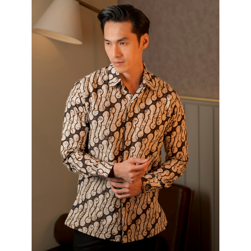 KATUN KEMEJA Heirloom Batik Lakhsana - Long Sleeve Premium Batik Shirt ...