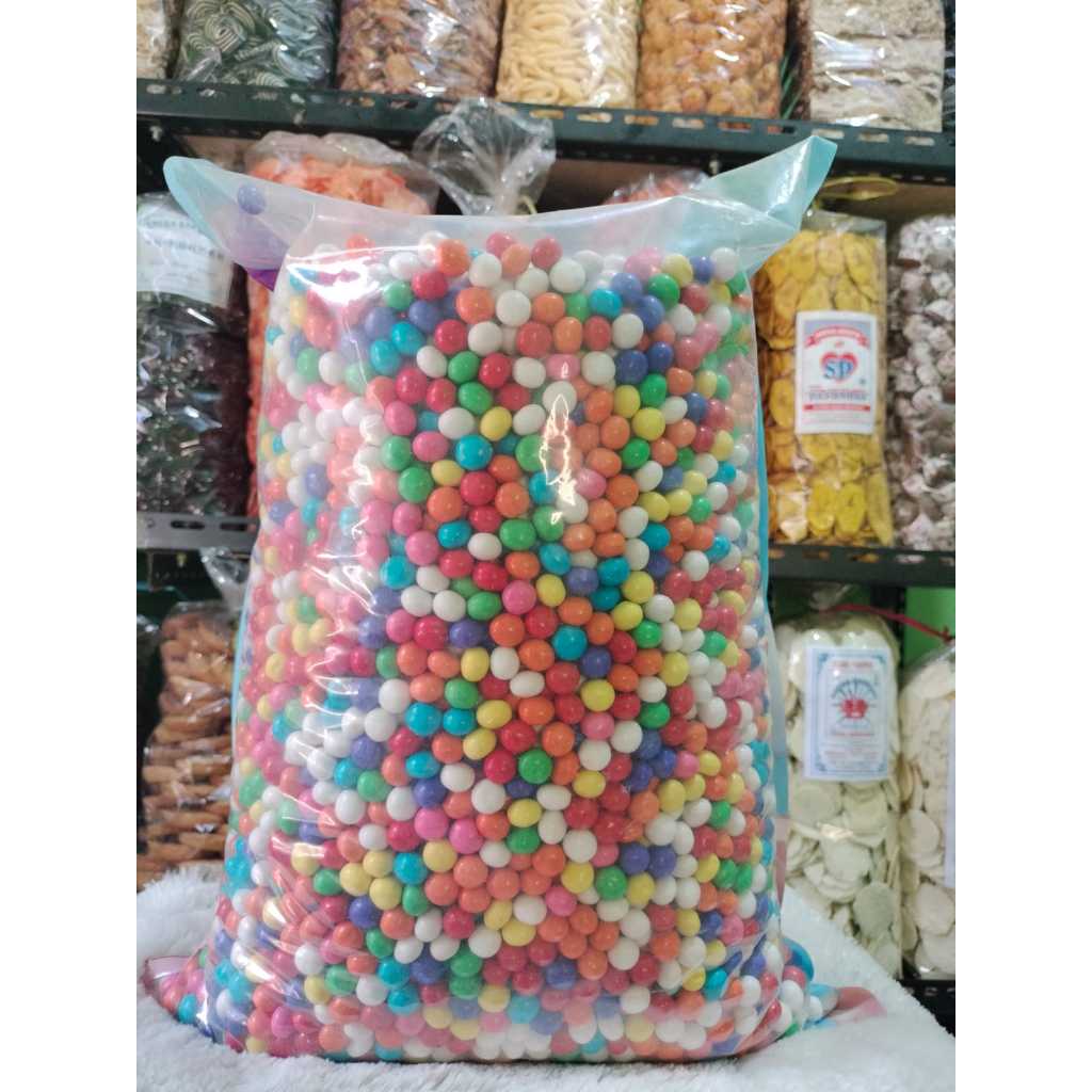 Rainbow Biscuit Candy 1KG - BAOBAB SNACK - Colorful Balls | Shopee ...