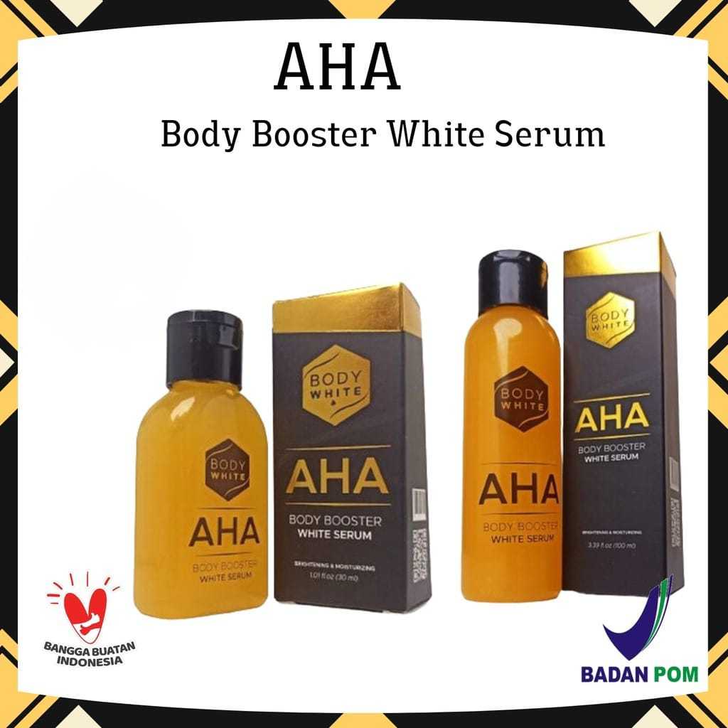 Body White Aha Body Booster Serum 30ml & 100ml / Body White Aha Body ...