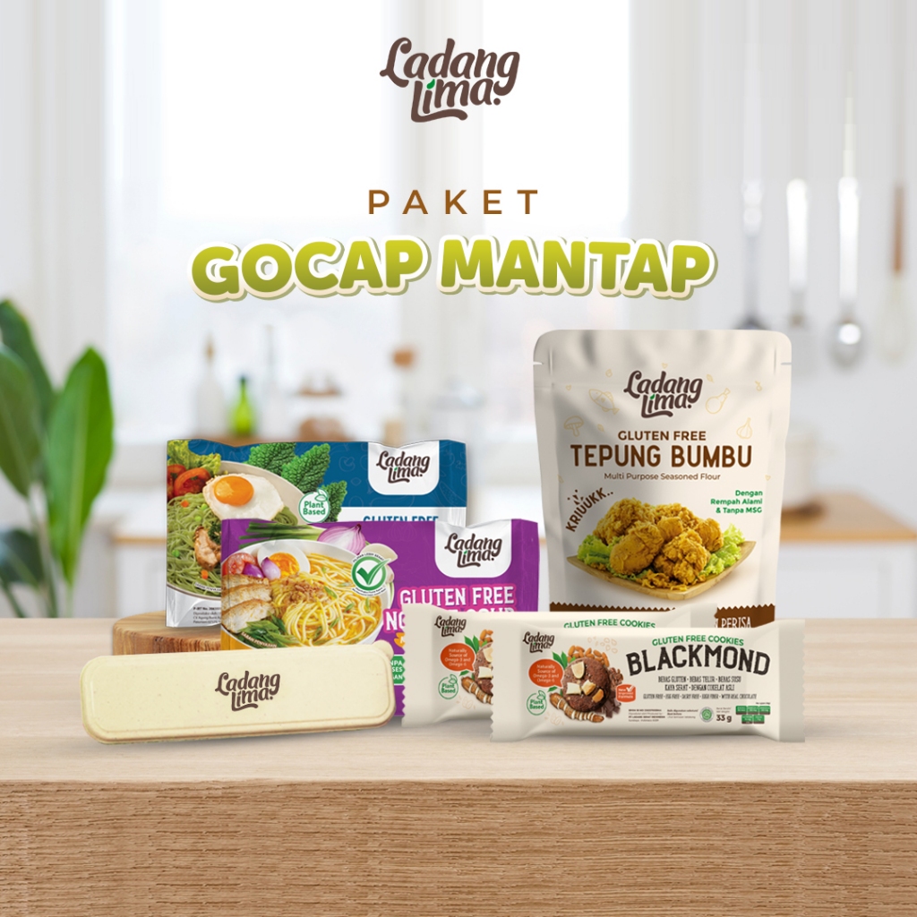 Great GOCAP Package - Medan Lima Gluten Free & Healthy Food | Shopee ...