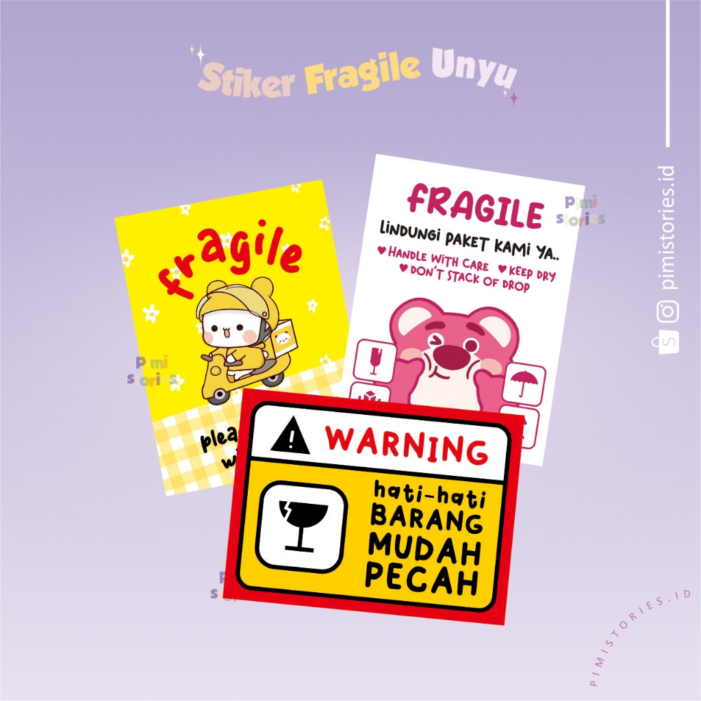 Fragile STICKER FRAGILE STICKER Broken STICKER FRAGILE STICKER FRAGILE ...