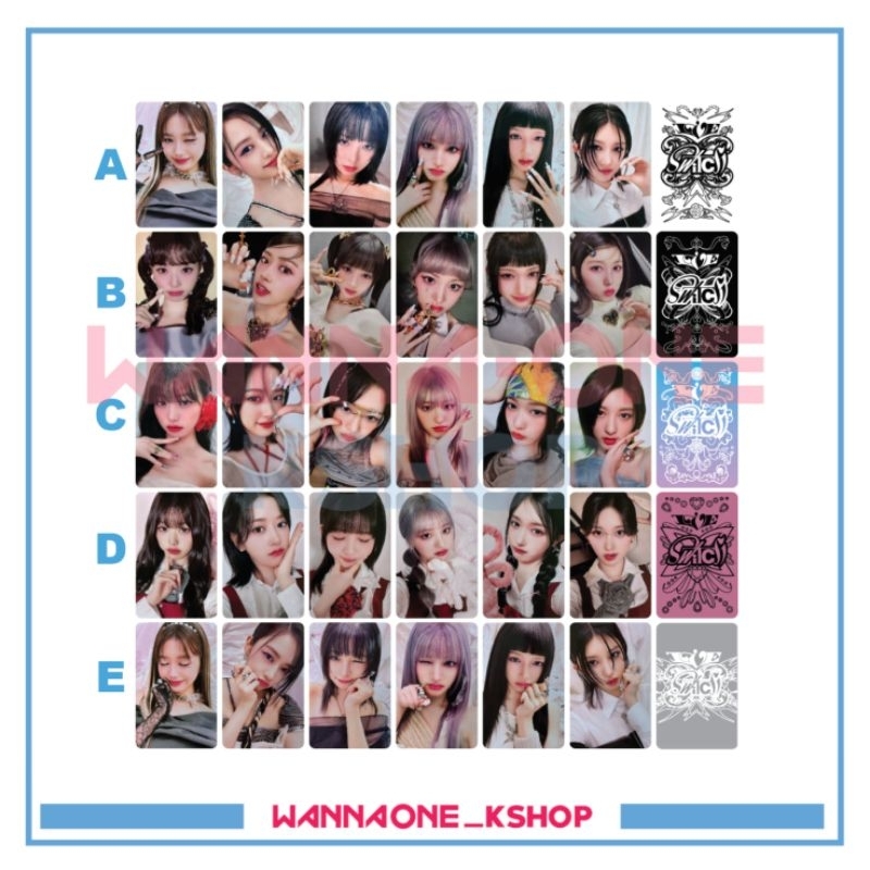Photocard IVE SWITCH album | Shopee Philippines