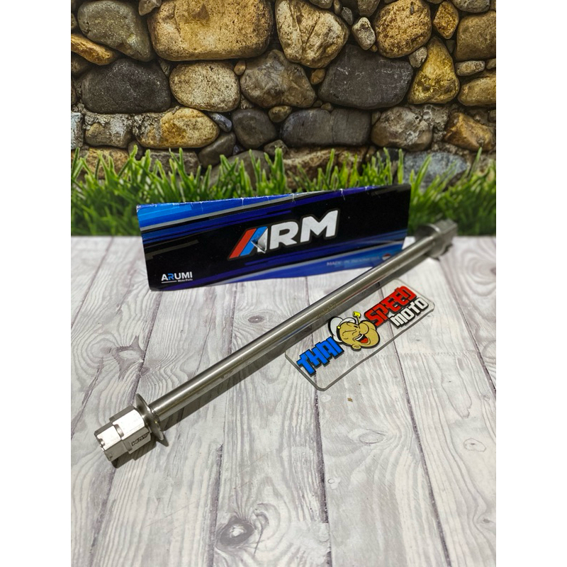 Aerox STAINLESS Front Axle | Shopee Philippines