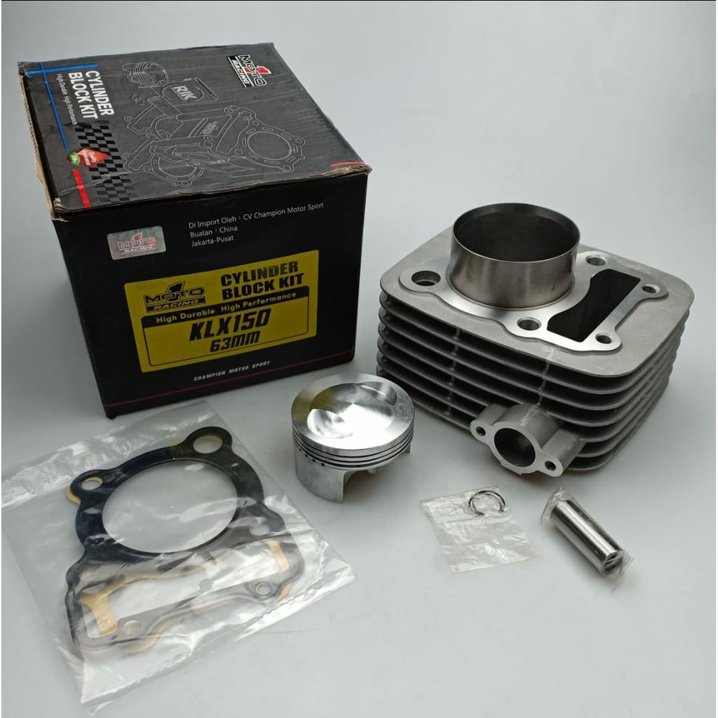 Piston Block CYLINDER BLOCK MOTO 1 MOTO1 KLX 150 63 MM | Shopee Philippines