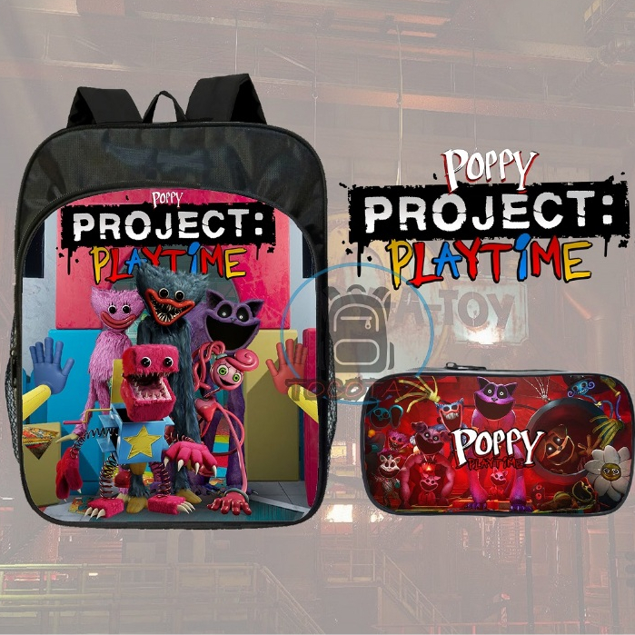 Tocotaz Kindergarten Elementary School Bag Poppy Playtime Playtime ...