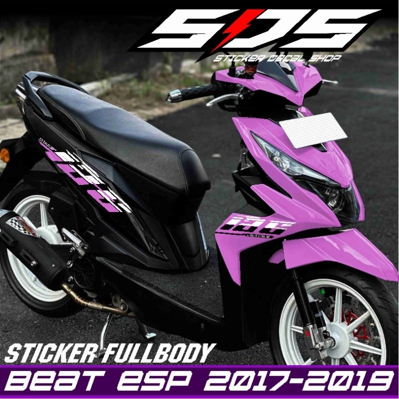 Honda Beat Esp Fullbody Sticker Decal Honda Beat Esp 2017-2019 Full ...