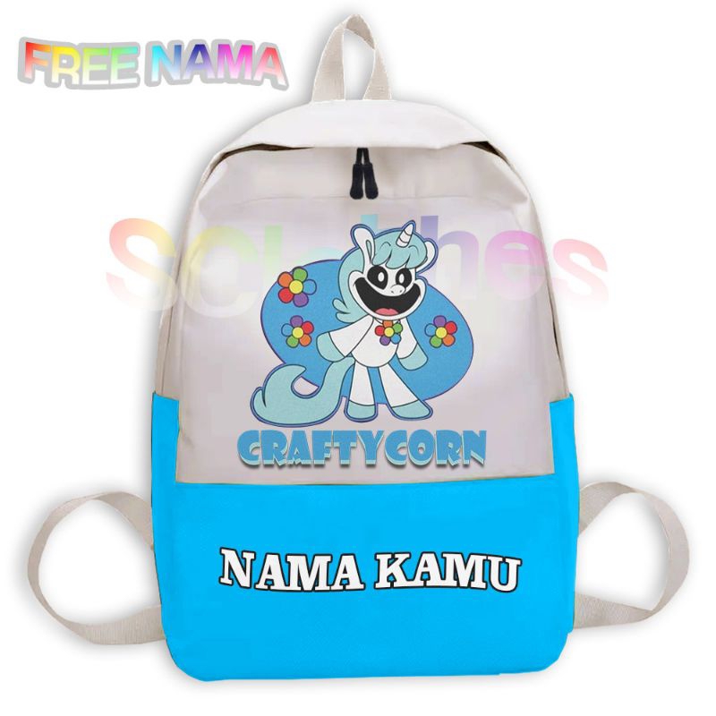 Smiling Critters CraftyCorn Bag For School Children FREE Name | Shopee ...
