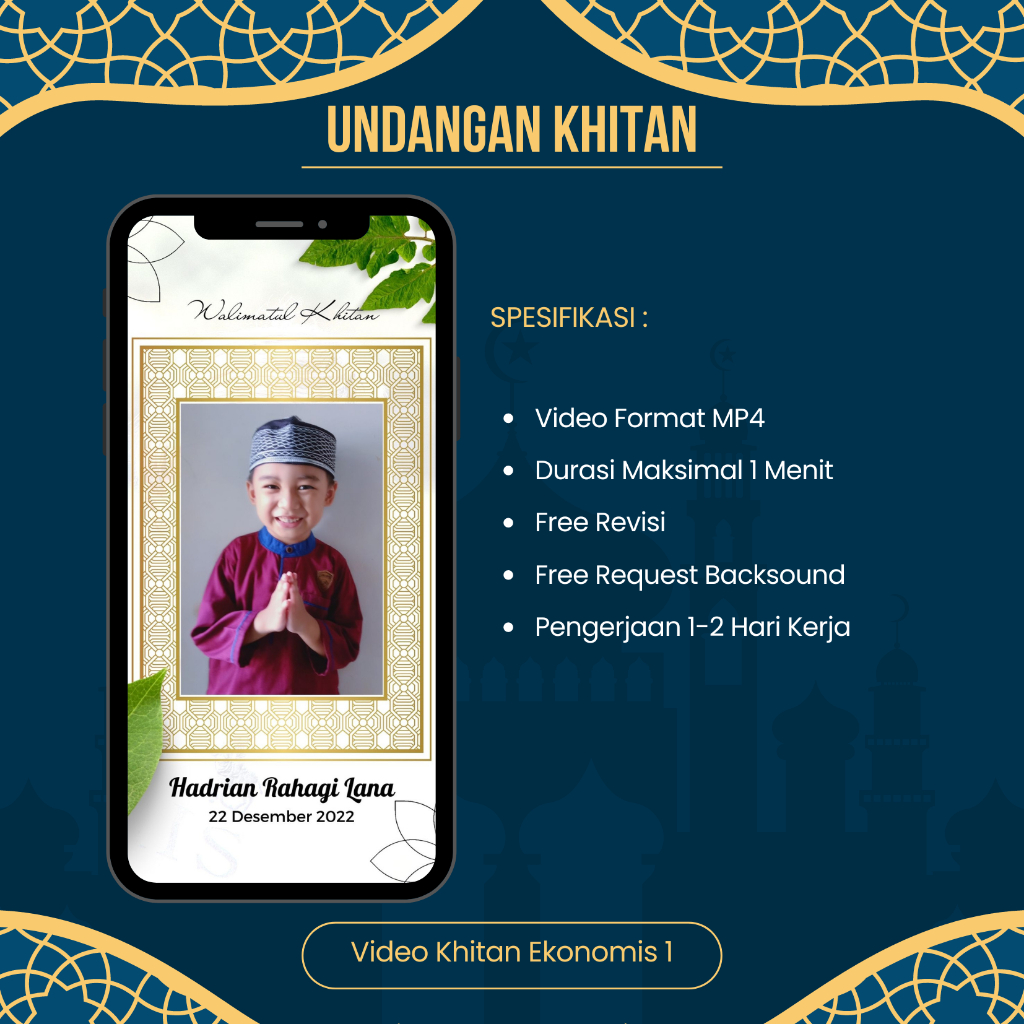 Circumcisionvideo Invitation/Digital Circumcision Invitation Economical ...