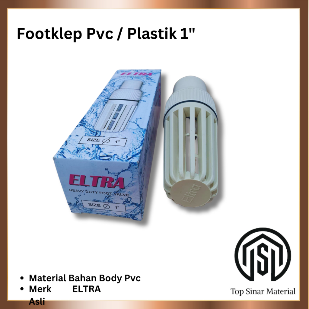 Eltra foot valve jumbo 3/4" 1/2" 1" foot valve jumbo bottom water pump ...