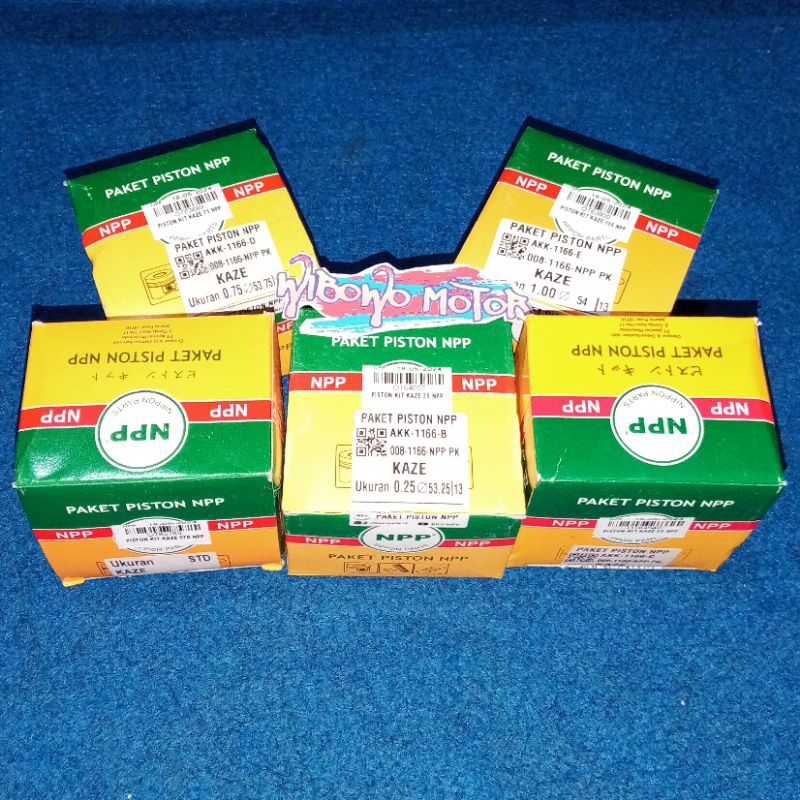PISTON KIT SEHER KIT SEKER SET PISTON PACKAGE KAZE OS STD 25 50 75 100 ...