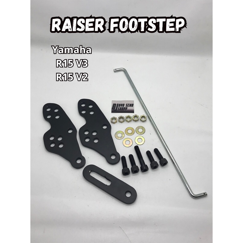 Yamaha R15 V3 VVA Footstep Raiser R15 V3 Footstep Raiser | Shopee ...