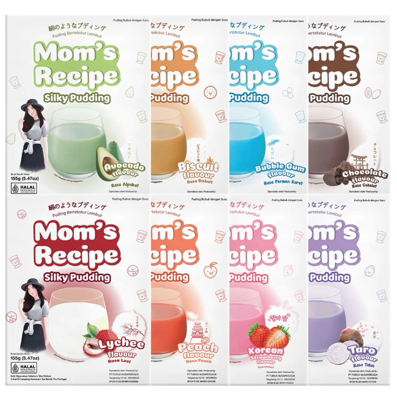 Mom's Recipe Pudding Box ALL VARIANT | Shopee Philippines