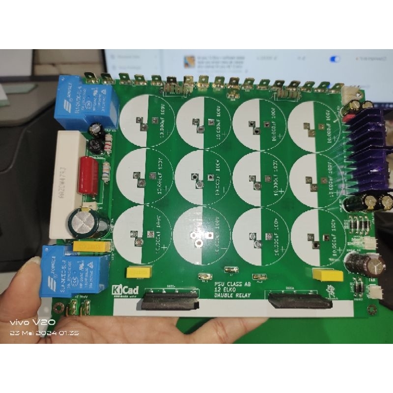 Ab 12 elco psu kit plus softstar two relays & 15v symmetrical psu (kit ...