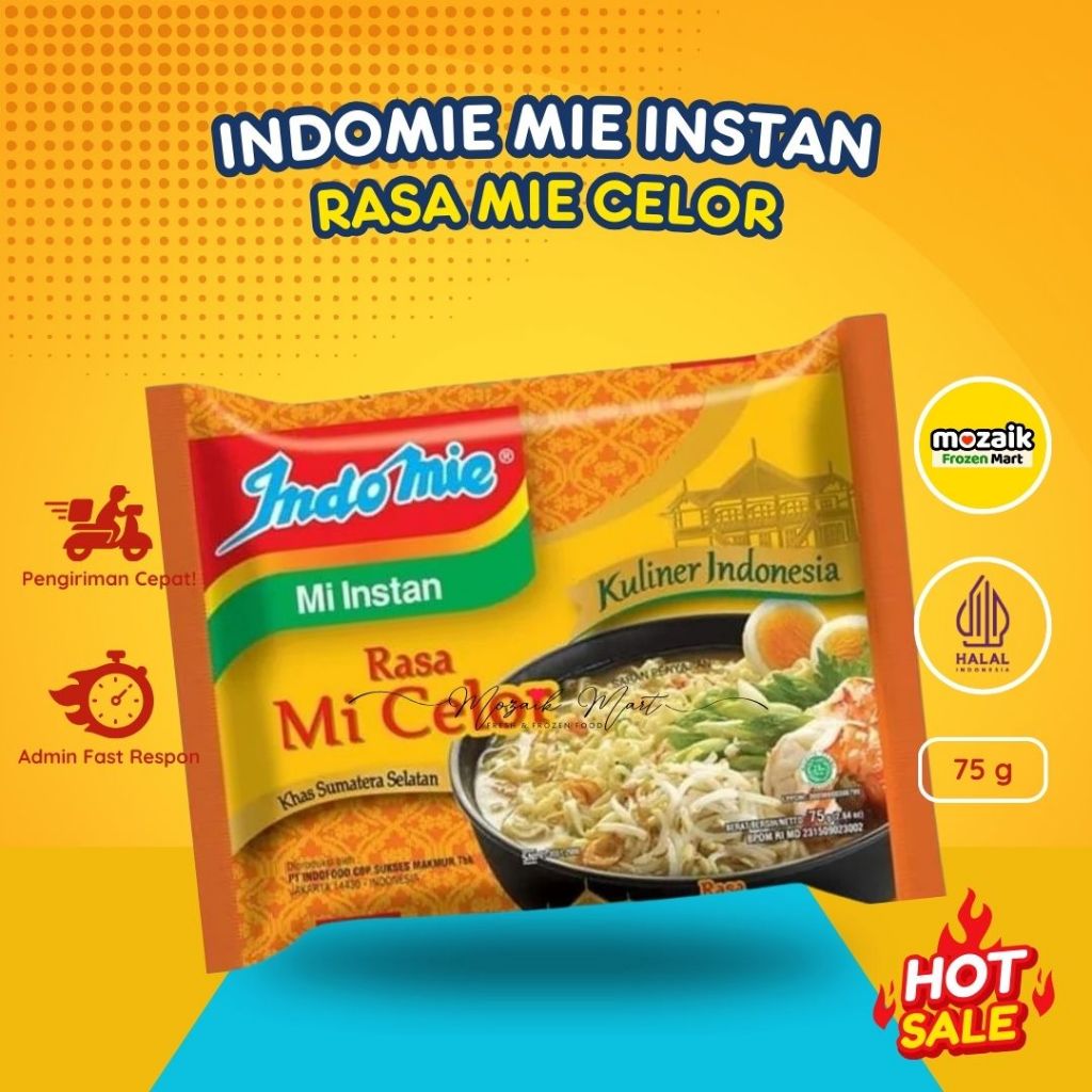 Indomie Mie Celor Frozen Mart Frozen Food Palembang 75 gr | Shopee ...