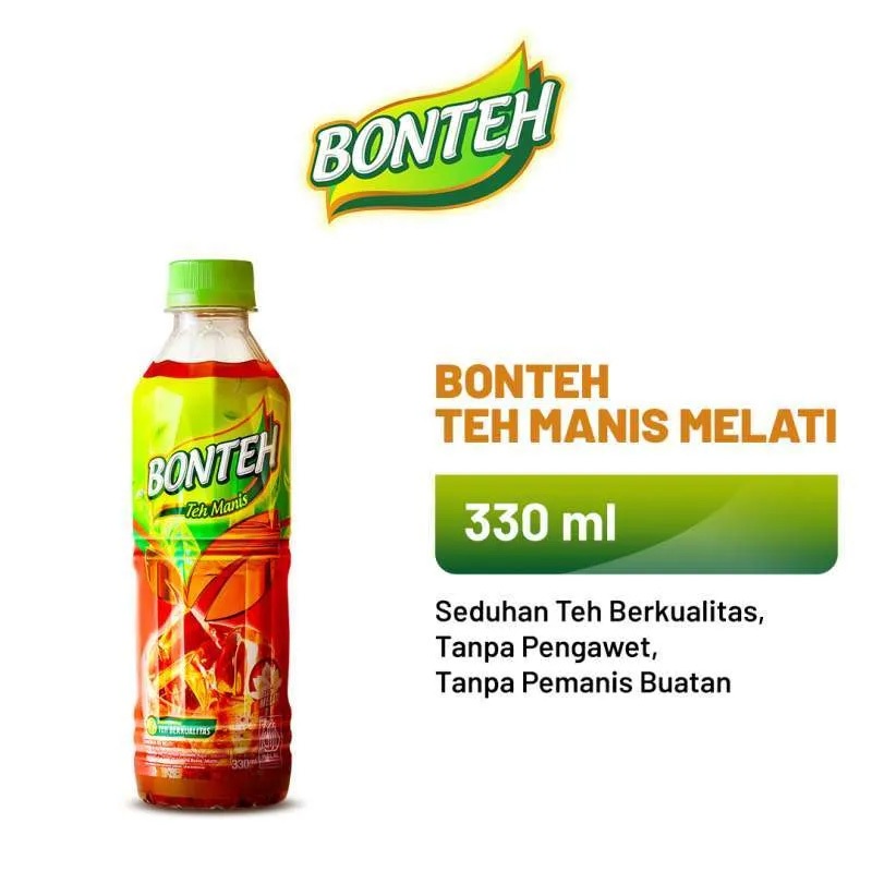 Bonteh Bon Tea Original Jasmine Tea Flavor Pet Bottle 330ml 330ml ...