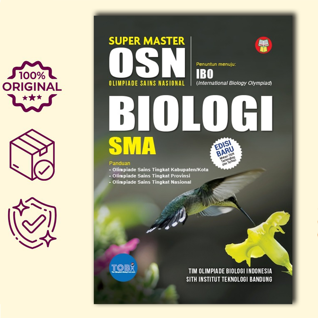 Olympiad Book: Super Master OSN High School Biology Guide to IBO (International Biology Olympiad ...