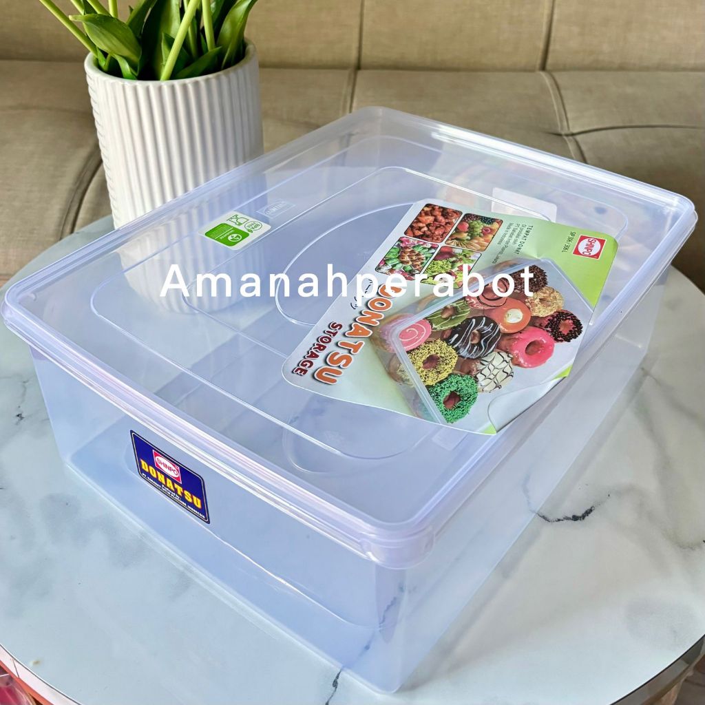 Donatsu L 306 Donatsu Box Cake Box Fried Food Box | Shopee Philippines