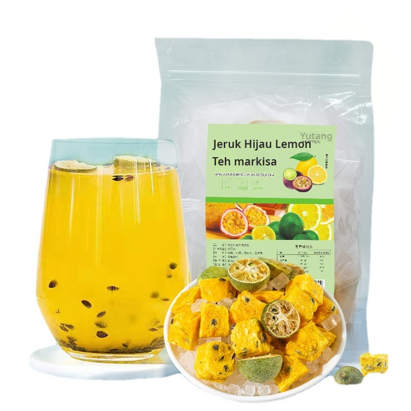 Frozen fruit tea lemon passion fruit tea bag fruit tea cold tea hot tea ...