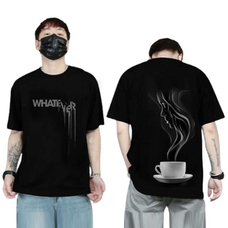 Latest men's distro t-shirts with whatever coffee motifs, men's distro ...