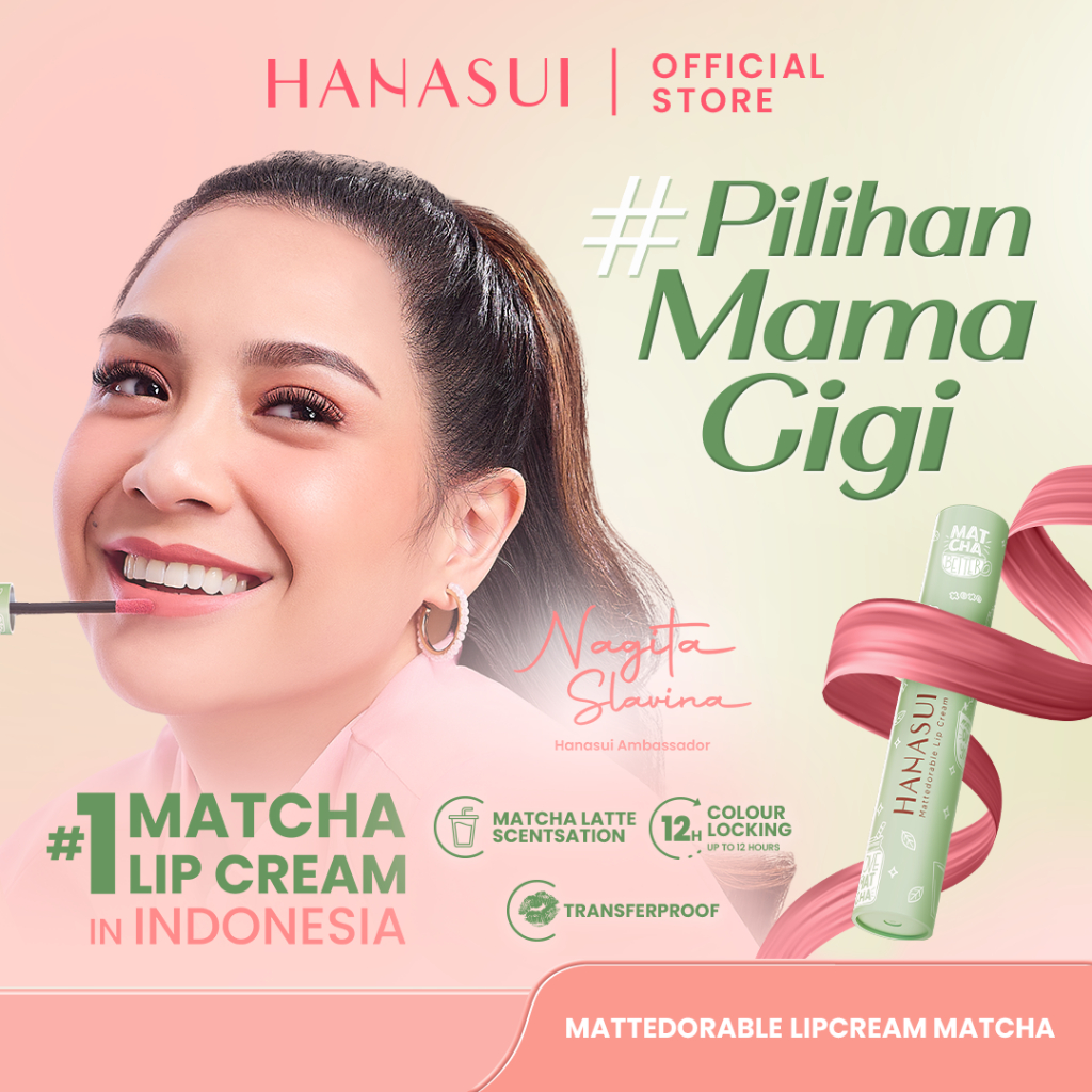 Hanasui Mattedorable Lip Cream Matcha Latte Edition | Shopee Philippines
