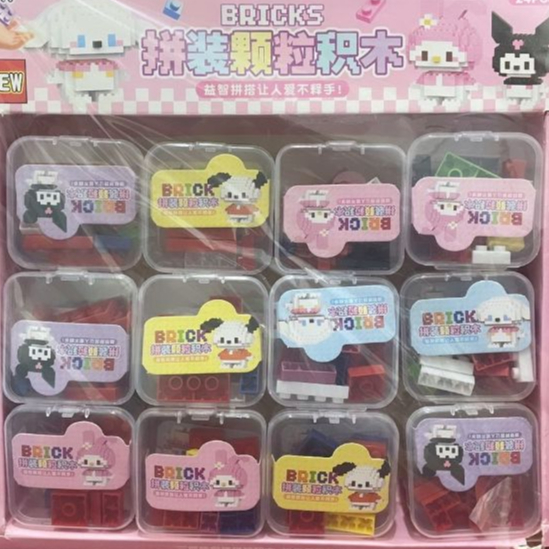 Sanrio Brick Mini Block Puzzle Educational Toys Building Puzzle Blocks ...
