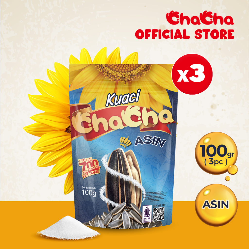 Chacha Kuaci Salted 100gr | Shopee Philippines