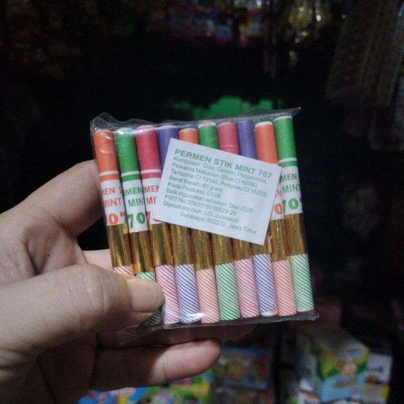 Jadul CANDY MINT STICK IN THE SHAPE OF RO KOK (1 pack 20 pcs/stick ...