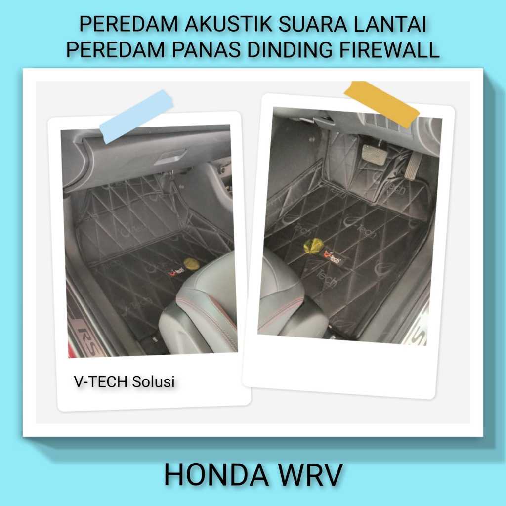 Honda WR-V Soundproofing Acoustic Floor Hot Floor Wall Firewall Car ...