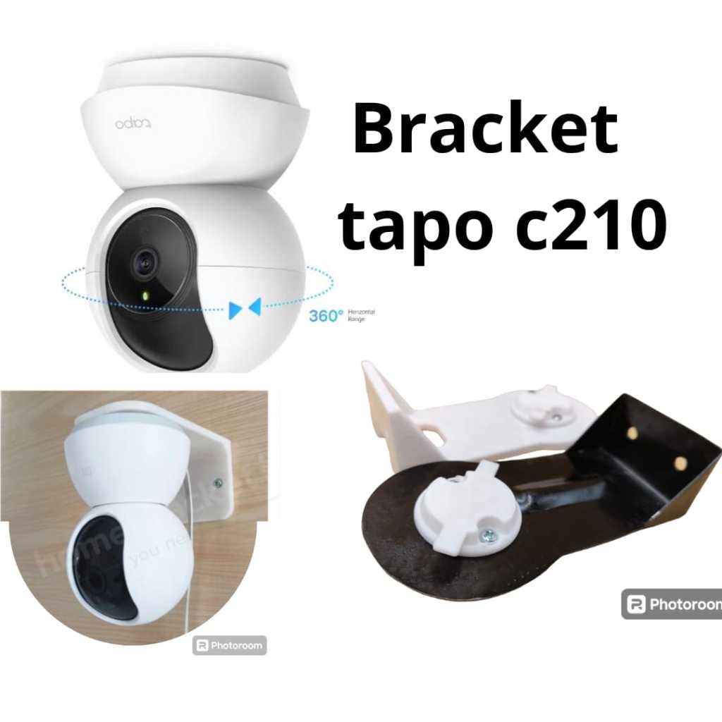 Tp-link panTilt Home Security Wifi Camera Tapo C210 Wall Mount Bracket ...