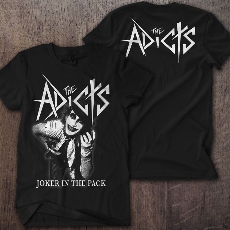 PUNK THE ADICTS BAND T-SHIRTS (JOKER IN THE PACK) | Shopee Philippines